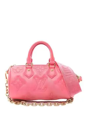 LOUIS VUITTON 2010s Papillon Bb Mini Bag - Pink