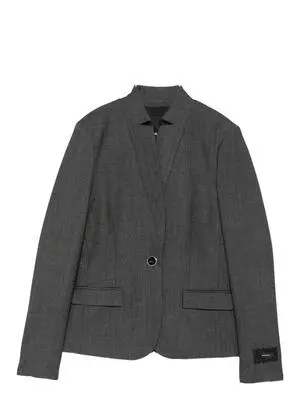 Pinko Tailored Wool-blend Jacket - Grey