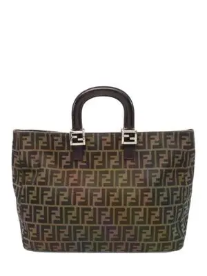Fendi Zucca Tote Bag - Brown