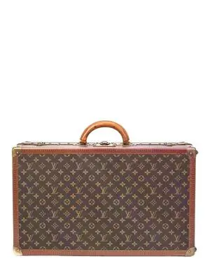 LOUIS VUITTON Monogram Shoe Luggage Bag - Brown