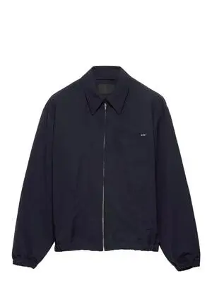 Prada Technical Fabric Blouson Jacket - Blue