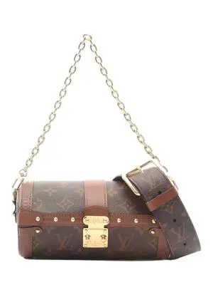 LOUIS VUITTON 2010s Monogram Papillon Trunk 2-way Tote Bag - Brown