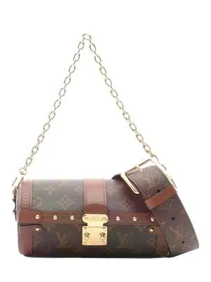 LOUIS VUITTON Monogram Papillon Trunk 2-way Tote Bag - Brown