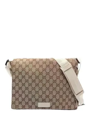 Gucci Gg Canvas Cross Body Bag - Neutrals