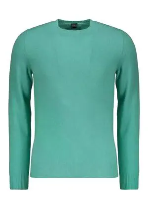 Fedeli Crew-neck Cashmere Sweater - Green