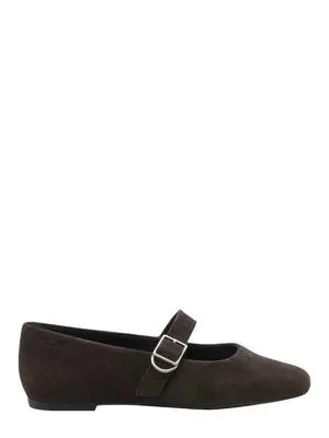VAGABOND SHOEMAKERS Jolin Buckle-fastening Ballet Flats - Brown