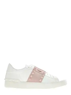 Valentino Garavani Valentino Garavani Open Rockstud Sneakers White