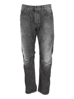 Balmain Straight-leg Jeans - Grey