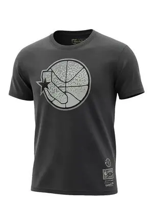 Mitchell & Ness Nba Golden State Warriors Golden State Warriors Sneak T-shirt - Grey