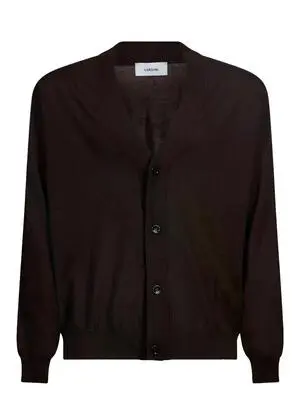 LARDINI Lardini V-Neck Cardigan Brown