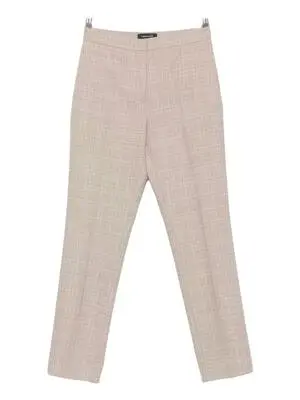 Fabiana Filippi Textured Slim-fit Trousers - Neutrals