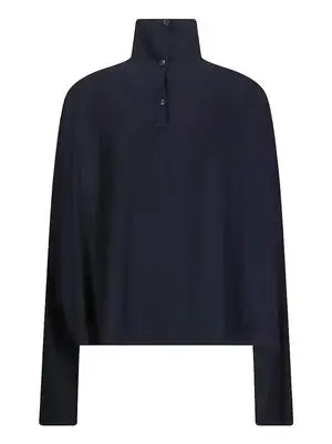 Rick Owens Jumbo Tabard High-neck Top - Black