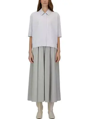 Herno Elasticated-hem Shirt - Grey