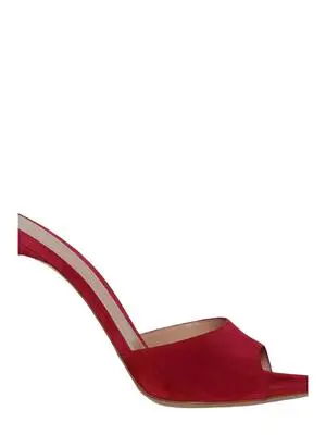 GIANVITO ROSSI Gianvito Rossi Elle Suede Pointed Toe Stiletto Sandals