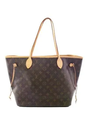 LOUIS VUITTON 2007 Neverfull Mm Monogram-canvas Tote Bag - Brown