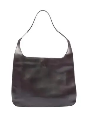 Gucci 2000s Leather Tote Bag - Brown