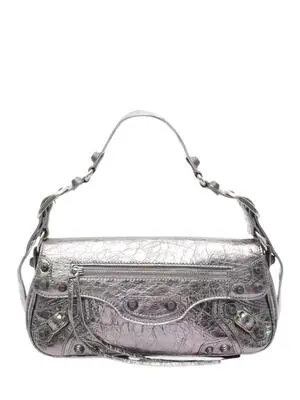 Balenciaga S Le Cagoule Shoulder Bag - Silver