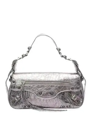 Balenciaga S Le Cagoule Shoulder Bag - Silver