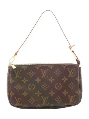 LOUIS VUITTON 2003 Monogram Shoulder Bag - Brown