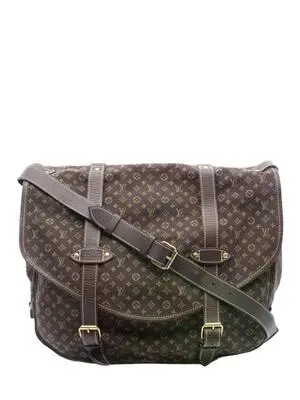 LOUIS VUITTON Monogram Mini Lin Shoulder Bag - Brown