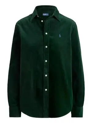 Polo Ralph Lauren Pony-embroidered Corduroy Shirt - Green
