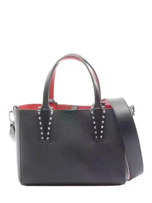 CHRISTIAN LOUBOUTIN Cabata Spiked Handbag - Black