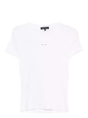 BARBARA BUI Barbara Bui Stud-Embellished Ribbed T-Shirt