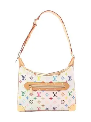 LOUIS VUITTON Louis Vuitton Monogram Multicolour Canvas Shoulder Bag White
