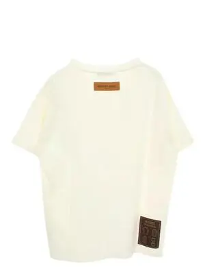 LOUIS VUITTON 2010s Staples Edition Crew-neck T-shirt - White