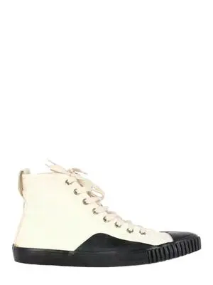 Balenciaga Rubber Cap-toe High-top Sneakers - Neutrals