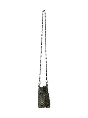 Rabanne 1969 Iconic Mini Shoulder Bag - Silver