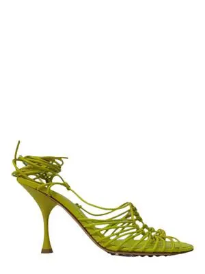 Bottega Veneta Lagoon Dot Sandals - Yellow