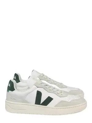 VEJA V-90 Leather Sneakers - White
