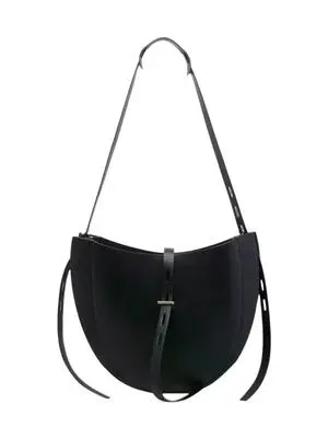 MINOBOSSI Lizzie Leather Cross Body Bag - Black