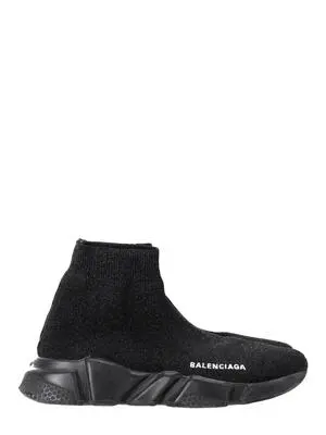 Balenciaga Speed Knitted Sneakers - Black