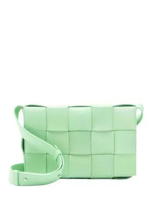 Bottega Veneta Bottega Veneta Cassette Crossbody Bag Green