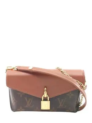 LOUIS VUITTON Monogram Padlock Shoulder Bag - Brown