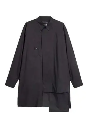 Y3 Adaptive Asymmetric Shirt - Black