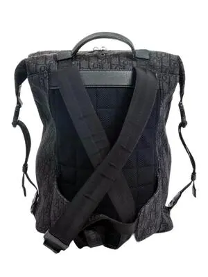 Dior Safari Oblique Backpack - Black