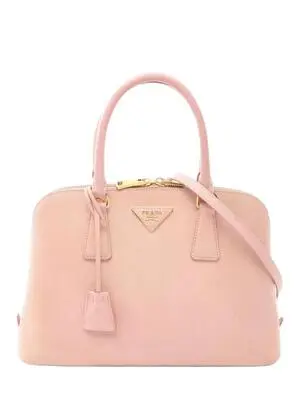 Prada Saffiano Lux Handbag - Pink