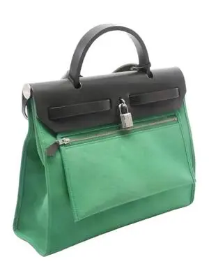 Hermès 2017 Pm Herbag Zip Handbag - Green