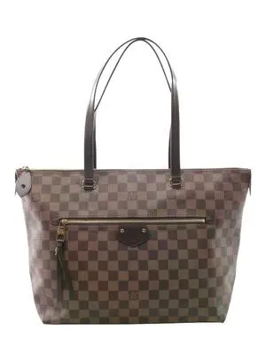 LOUIS VUITTON Damier Ebene Jena Tote Bag - Brown