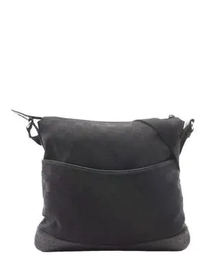 Gucci Gg Canvas Shoulder Bag - Black
