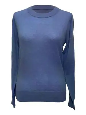 Zimmermann Cashmere Knitted Crew-neck Sweater - Blue