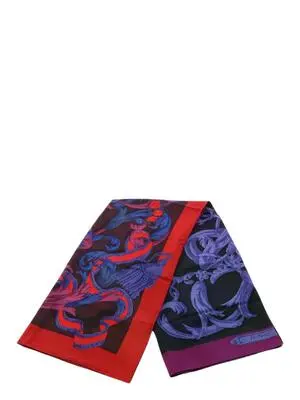 Hermès 2010s La Mors À La Conétable Scarf - Black