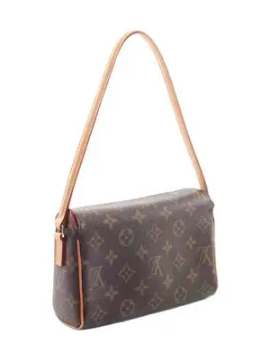 LOUIS VUITTON 2006 Recital Monogram Shoulder Bag - Brown