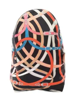 Hermès 2017 Airsilk Cavalcadour Backpack - Black