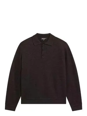Loro Piana Button Polo Shirt - Brown