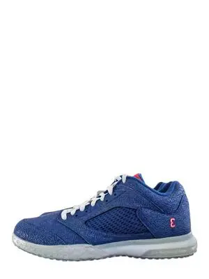 JORDAN 5 Low Crackle-effect Sneakers - Blue