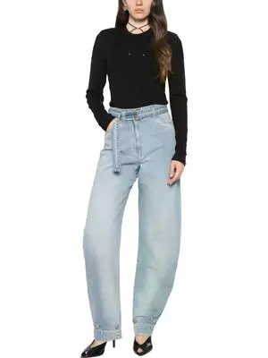 SIMONA CORSELLINI Tapered Jeans - Blue